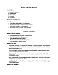 Abnormal Psychology 2e Study Guide – Module 7 – Fundamentals of ...